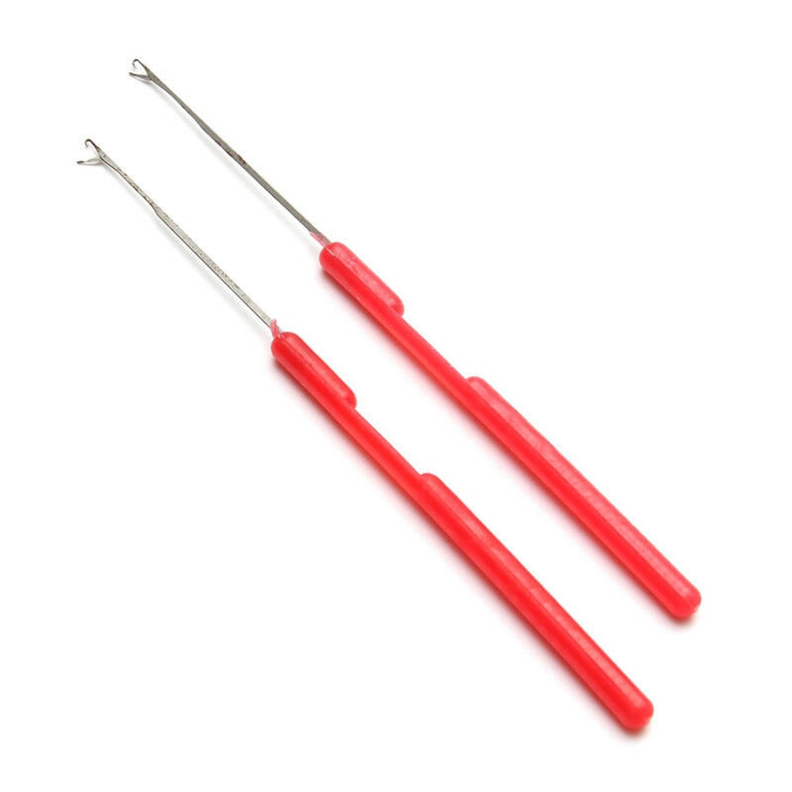 Crochet Hook Latch Lock Micro Hair Bearded Needle Rug Making Knitting ...