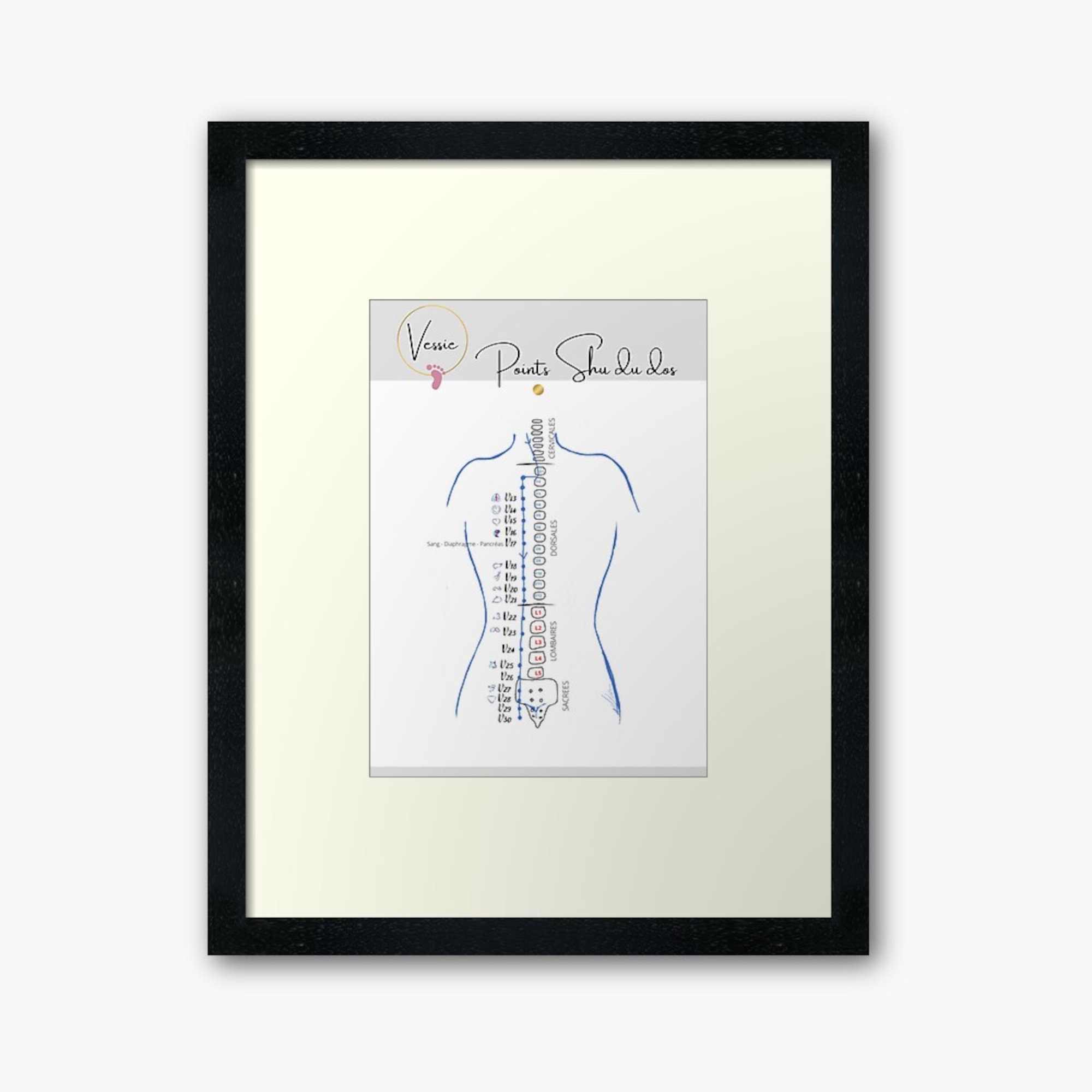 Acupuncture Poster 12 Meridians, PDF PACK 15 Pages, Printable Poster ...