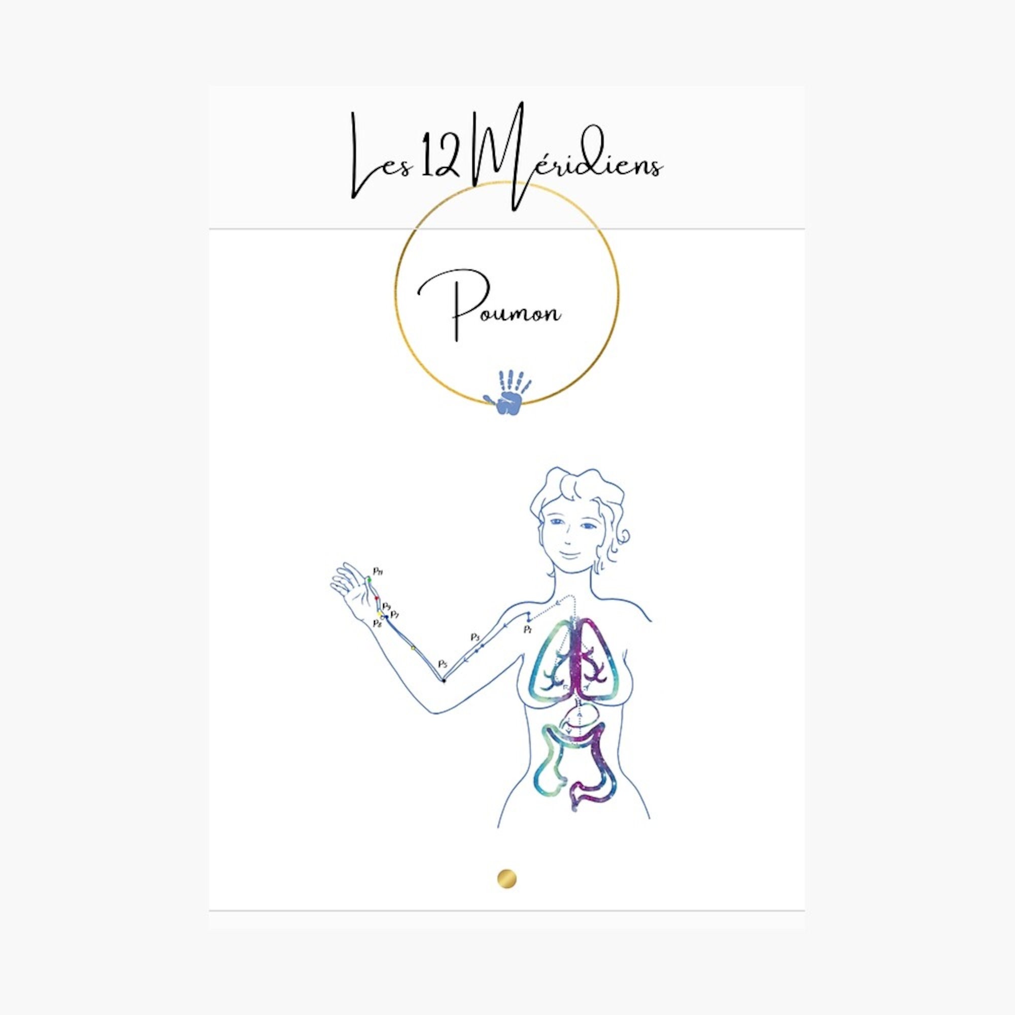 Acupuncture Poster 12 Meridians, PDF PACK 15 Pages, Poster to Print ...