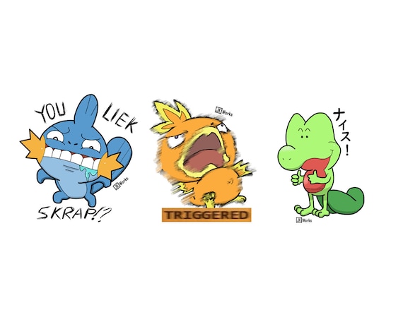 Pokemon Gen 3 Starters