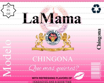 Mama Modelo Chingona Tumbler Wrap Digital Print 20oz - Etsy Canada
