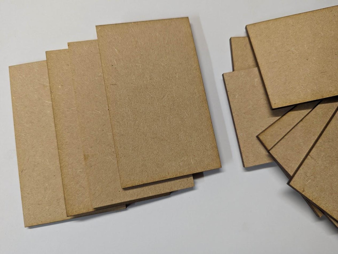 Laser Cut 3mm MDF Bases for Wargames and Crafts, 100mm X 60mm, Pack of ...