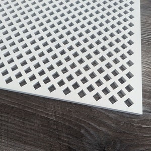 Wooden 6mm Thick MDF Diamond Grille (580 X 300mm Size) Decorative Panel ...