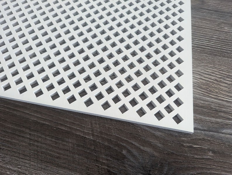 Wooden 6mm Thick MDF Diamond Grille (580 X 300mm Size) Decorative Panel ...