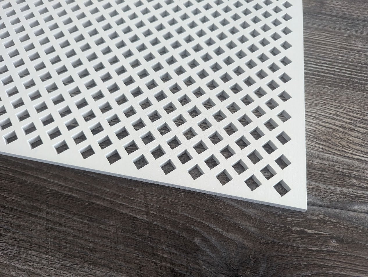 Wooden 6mm Thick MDF Diamond Grille (580 X 300mm Size) Decorative Panel ...