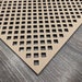 Wooden 6mm Thick MDF Diamond Grille (580 X 300mm Size) Decorative Panel ...