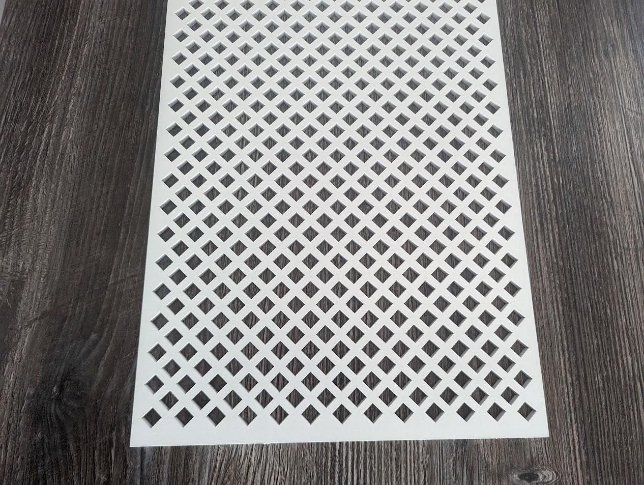 Wooden 6mm Thick MDF Diamond Grille (580 X 300mm Size) Decorative Panel ...
