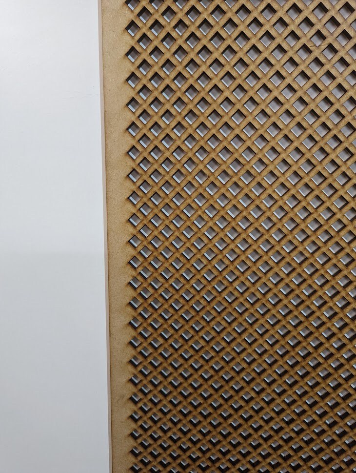 Laserkris Radiator Cabinet Wall Decorative Diamond Grille Screening ...