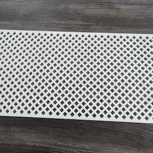 Wooden 6mm Thick MDF Diamond Grille (580 X 300mm Size) Decorative Panel ...