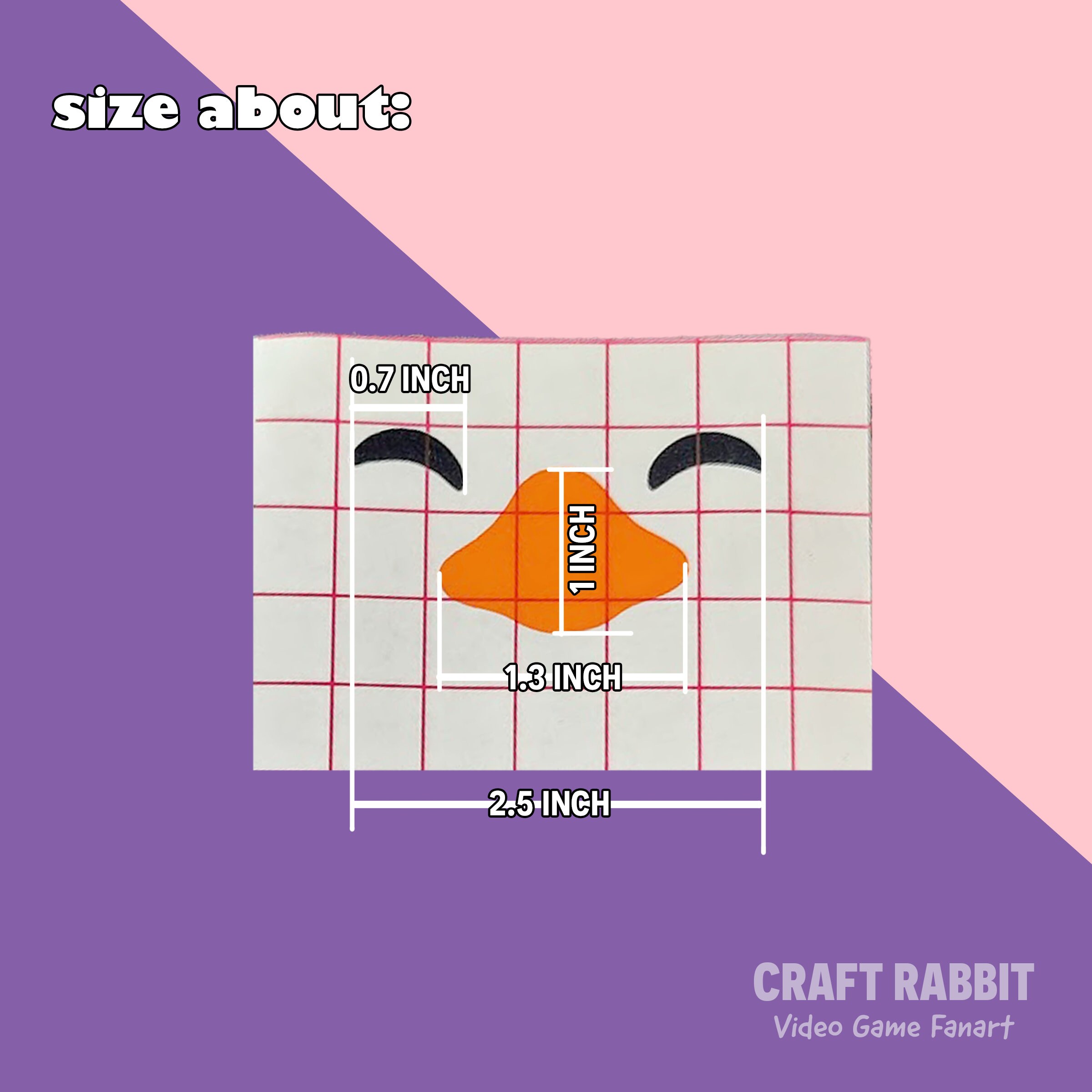 Chocobo Face Accents Vinyl Sticker, Final Fantasy - Etsy