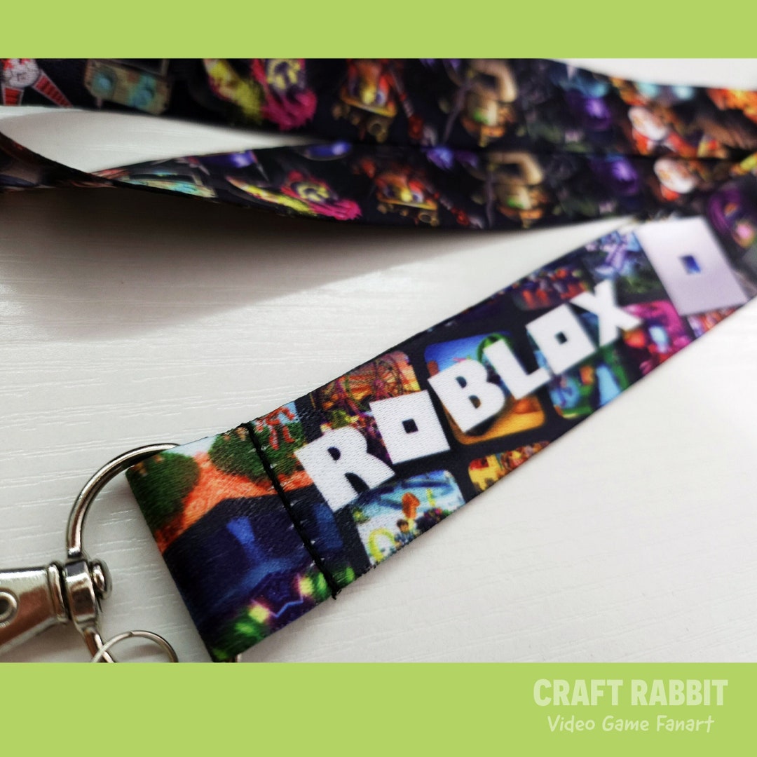 Roblox Video Game Lanyard - Etsy