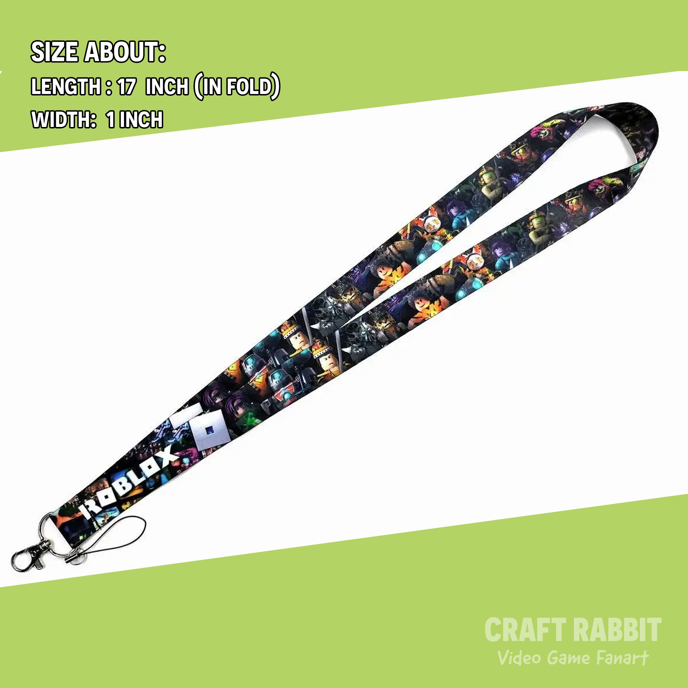 Roblox Video Game Lanyard - Etsy