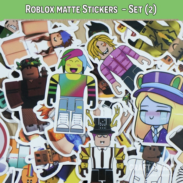 Roblox Stickers - Etsy