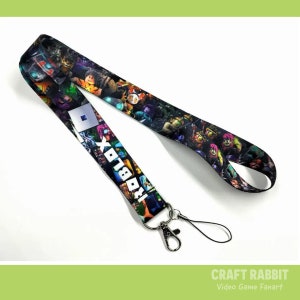 Roblox Video Game Lanyard - Etsy