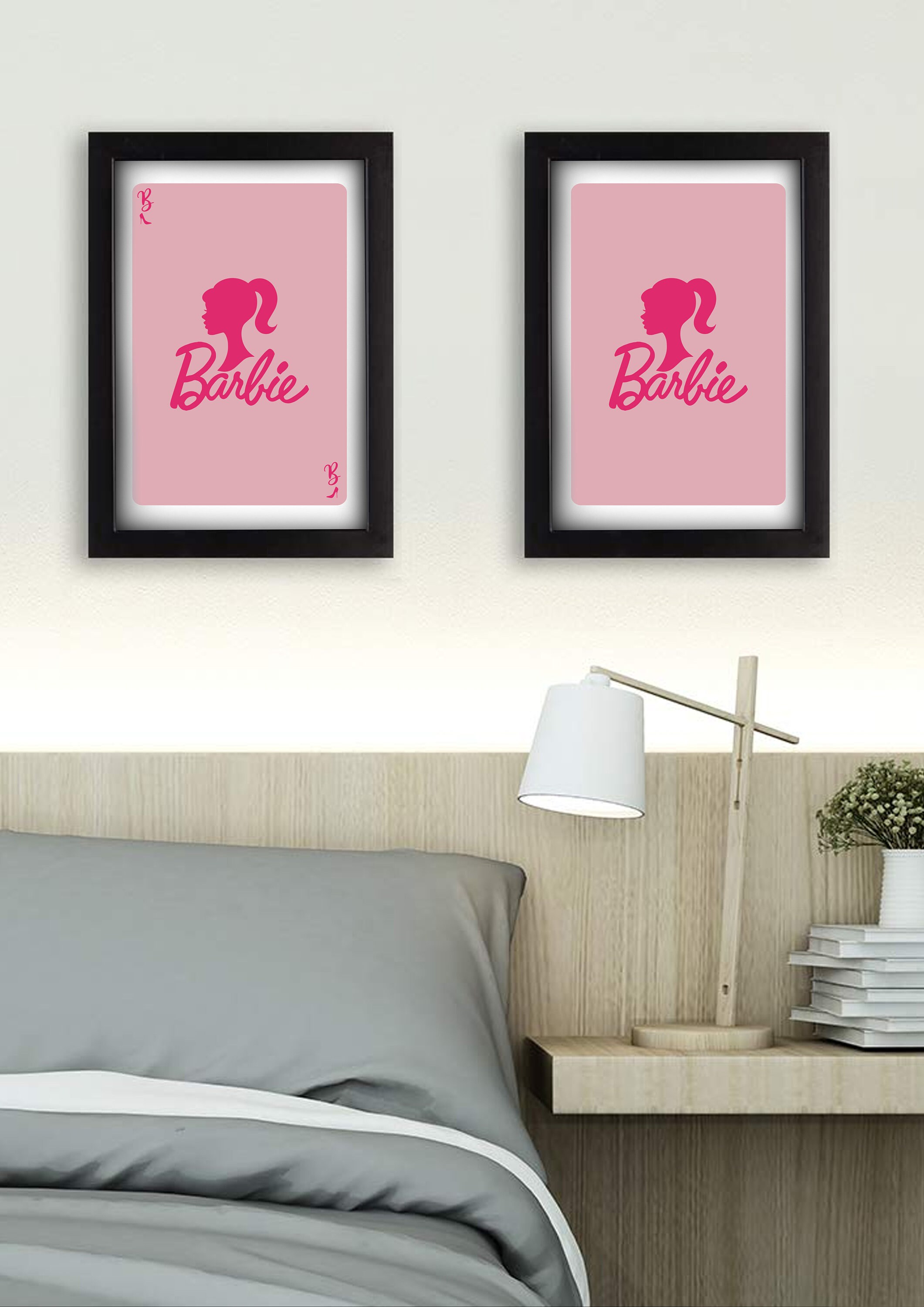 Barbie Wall Art Deco, Barbie Wall Art, Barbie, Barbie Poster, Wall Art ...