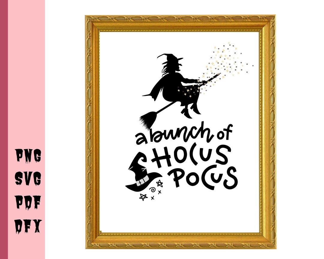 Hocus Pocus Halloween Printable | Spooky Season Decor (digital Download ...
