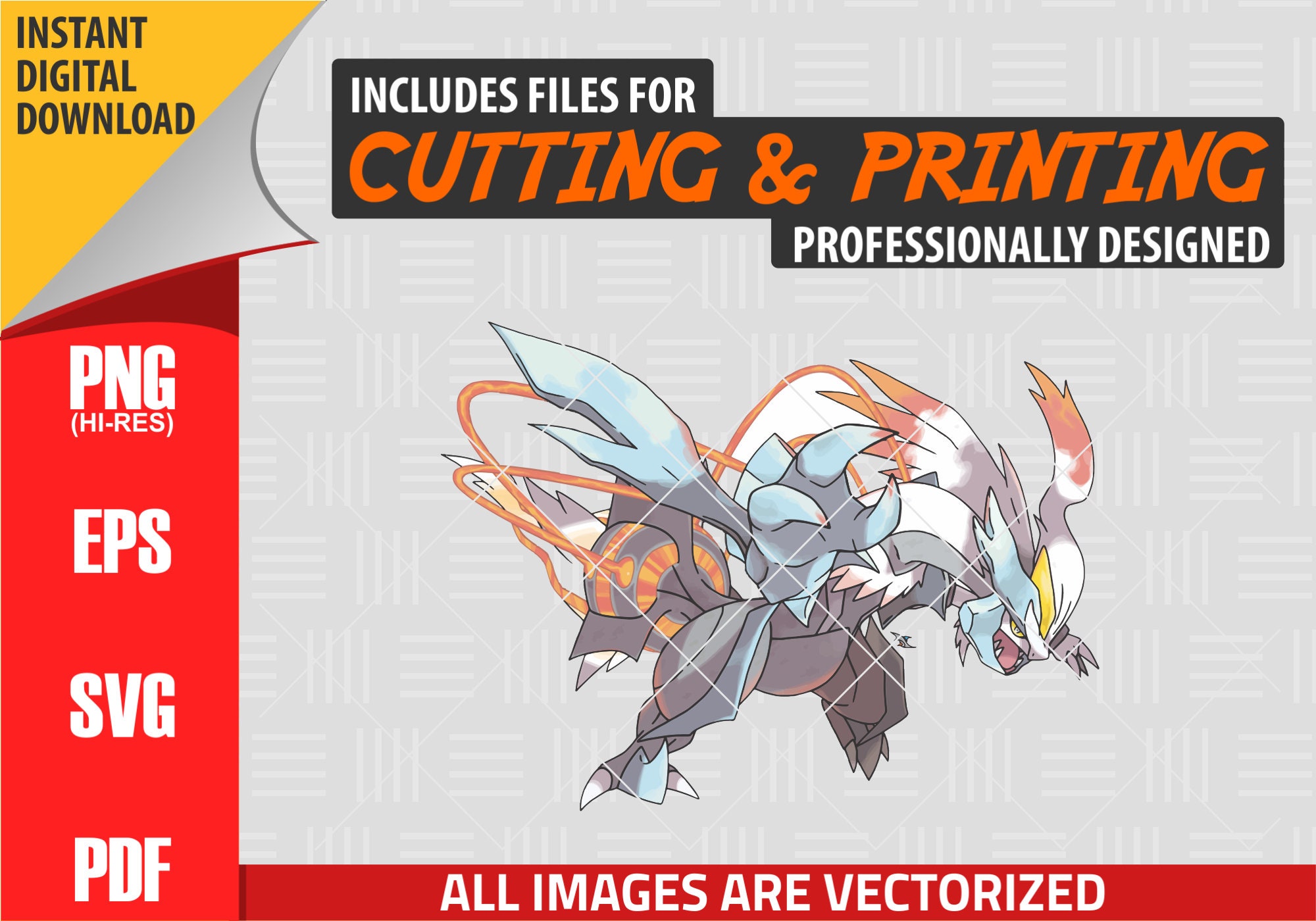 Shiny White Kyurem Sprite