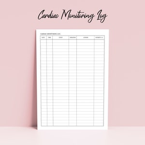 PT INR Log Book Printable, Inr Tracker, INR Anticoagulant Medication ...