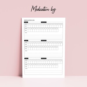 PT INR Log Book Printable, Inr Tracker, INR Anticoagulant Medication ...