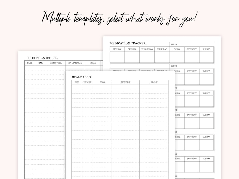 Healthy Heart Medication Log Book/ Anticoagulant Log / INR Tracker ...