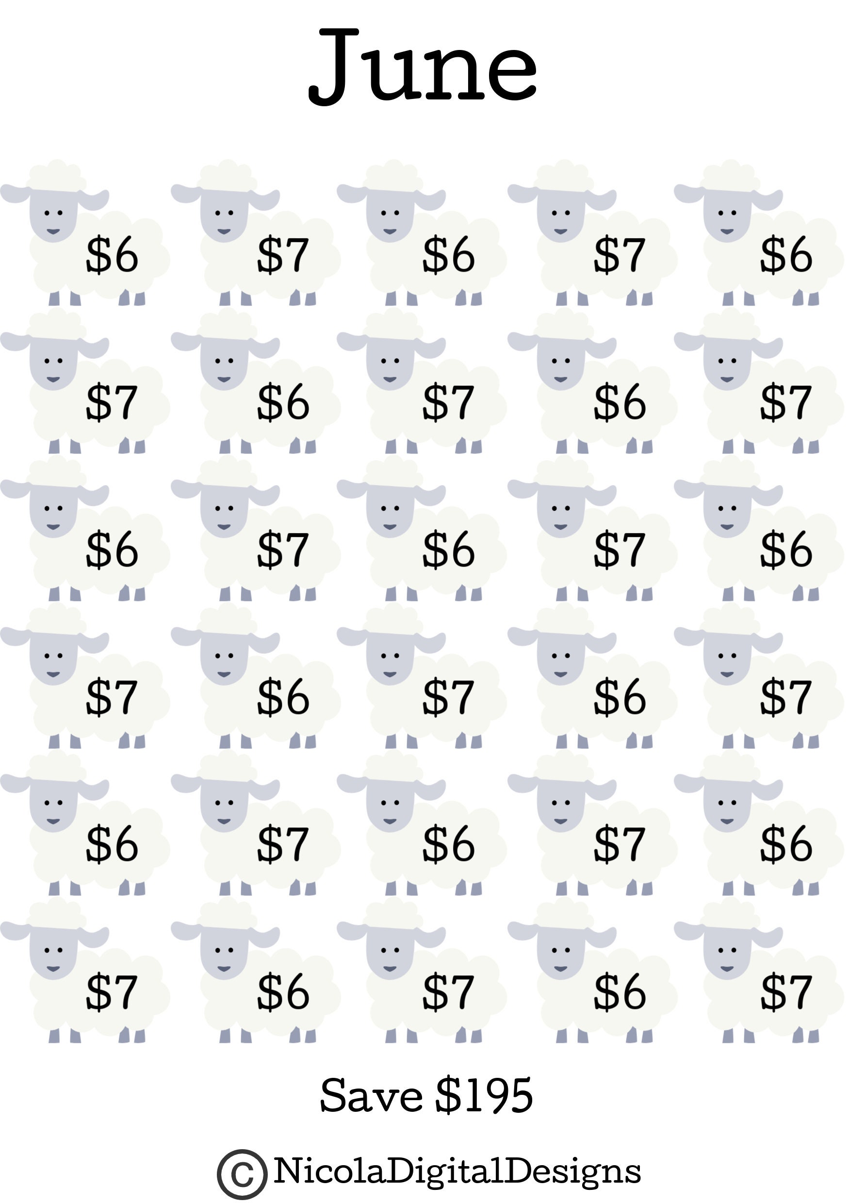 Low Income Monthly Savings Challenge Bundle / Money Saving Challenge ...