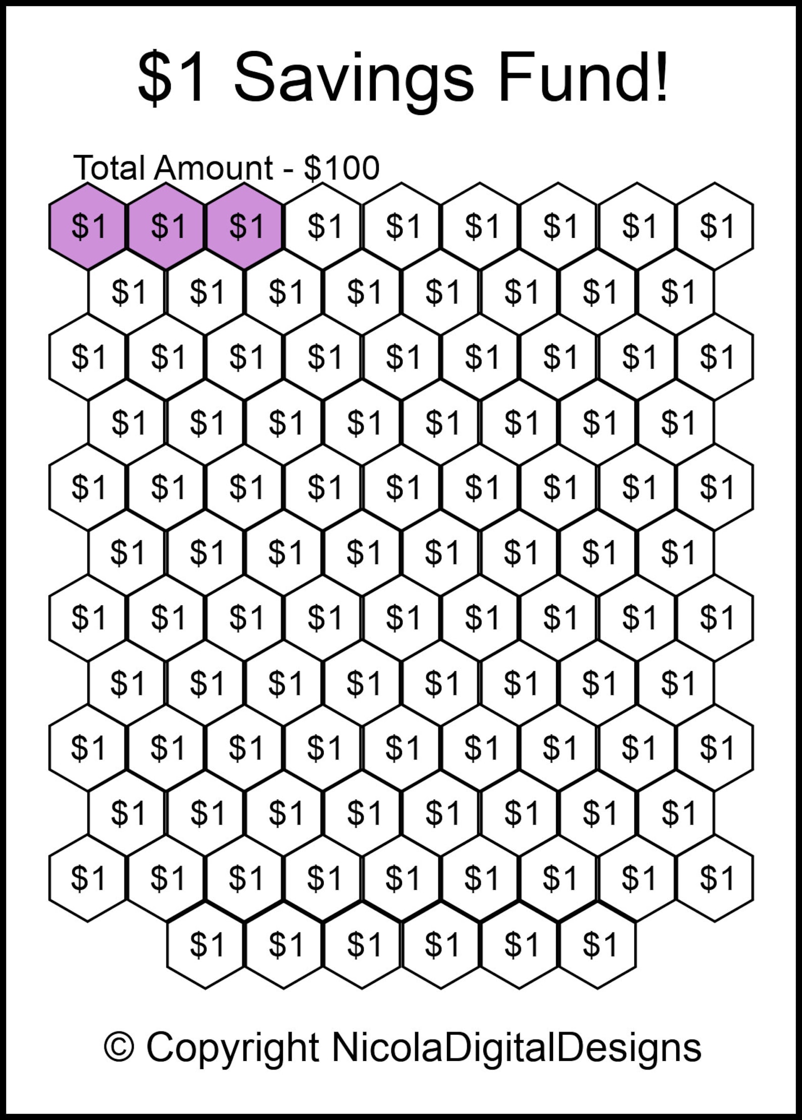 A6 Savings Funds Printable Bundle / Money Saving Challenge / Savings ...