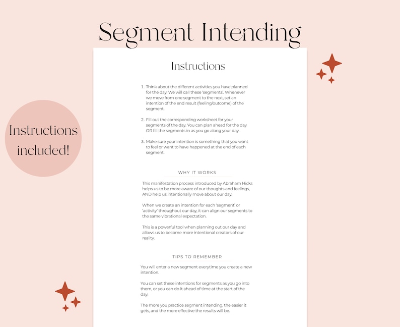 Abraham Hicks Segment Intending, Manifest Planner Esther Hicks, Ask and ...