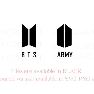 BTS ARMY Logo, Kpop SVG Vector File, Bts Logo Cricut File, Bts Svg for ...