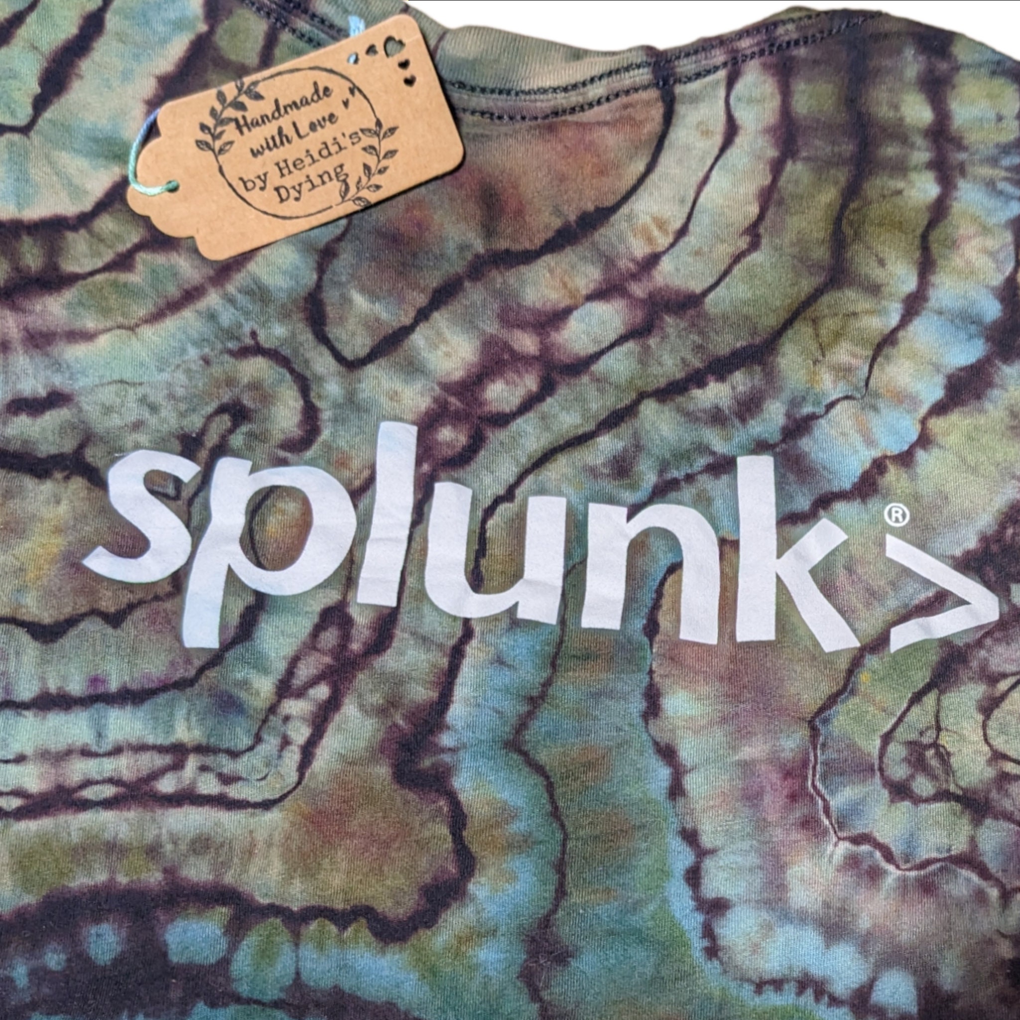 Reverse Geode Tie Dye Shirt SPLUNK T Shirt Men's Large - Etsy