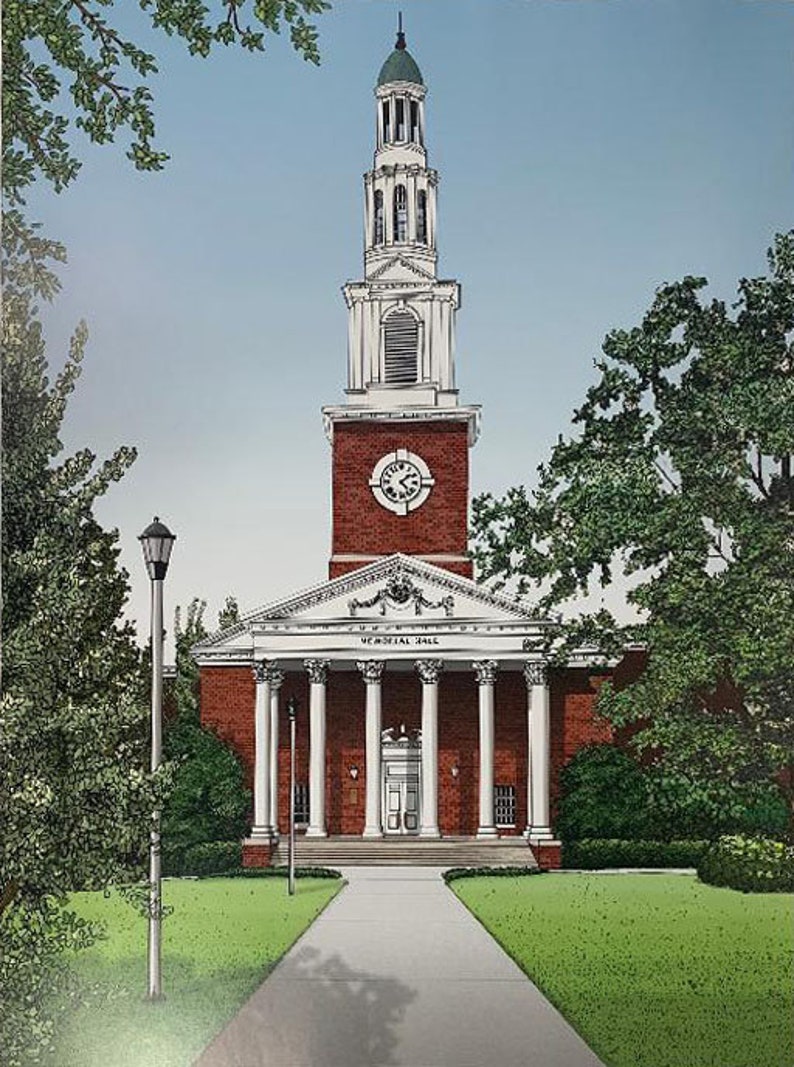 University of Kentucky Memorial Hall Framed Print for Wall Hanging ...