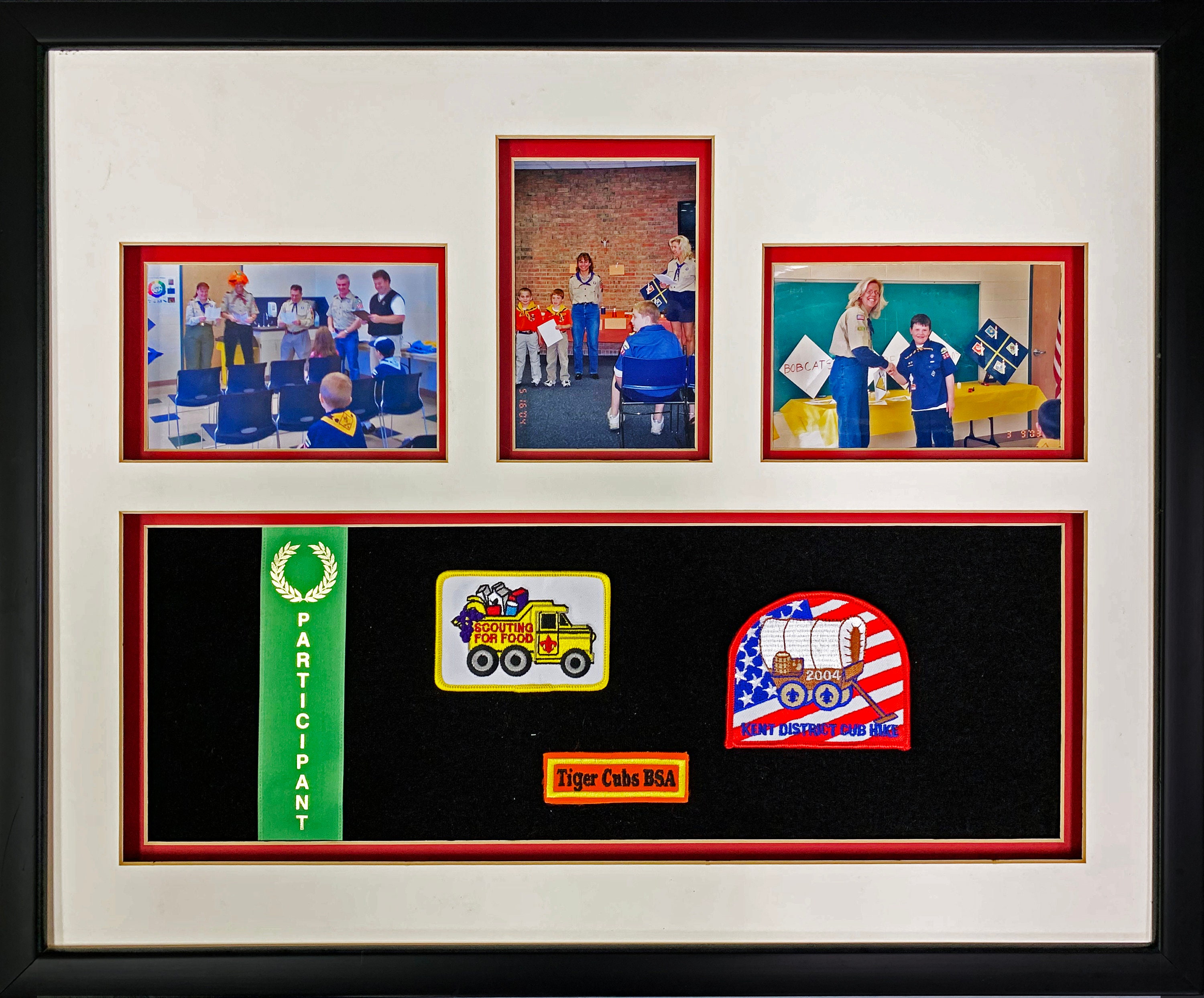 Recognition Award and Patch Shadow Box Picture Frame 22.5 X 18.5 - Etsy