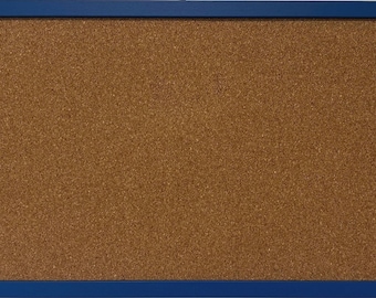 Cork Bulletin Board 24 X 12 Colorful Distressed Wood Frame for Office ...