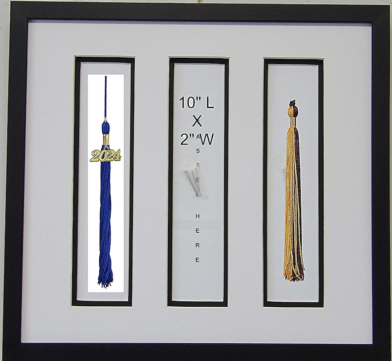Tassel Shadow Box Frame: Diploma, Photo & Tassel Display - Etsy