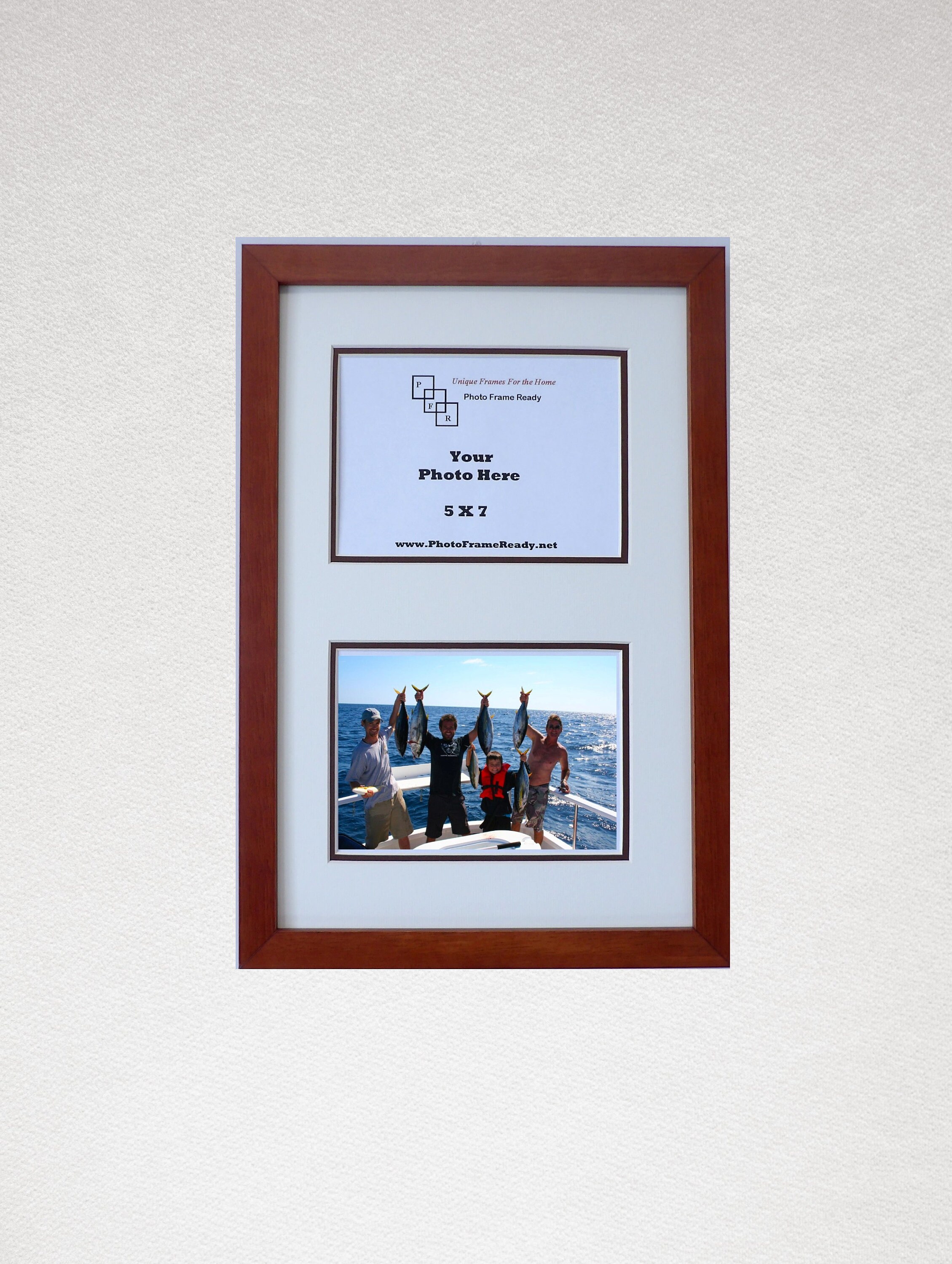 Wall Mount Double Photo Frames Multi-mat Holds Two(2) 5x7 Photos - Etsy