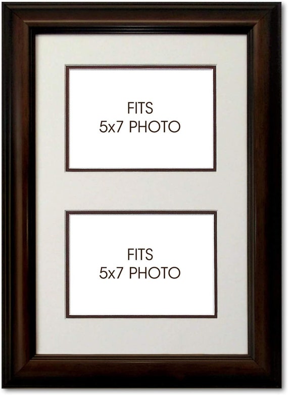 Wall Mount Double Photo Frames Multi-mat Holds Two2 5x7 - Etsy