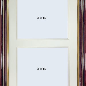Double 8x10 Diploma/document Photo Frame With Double Crème Mats and a ...