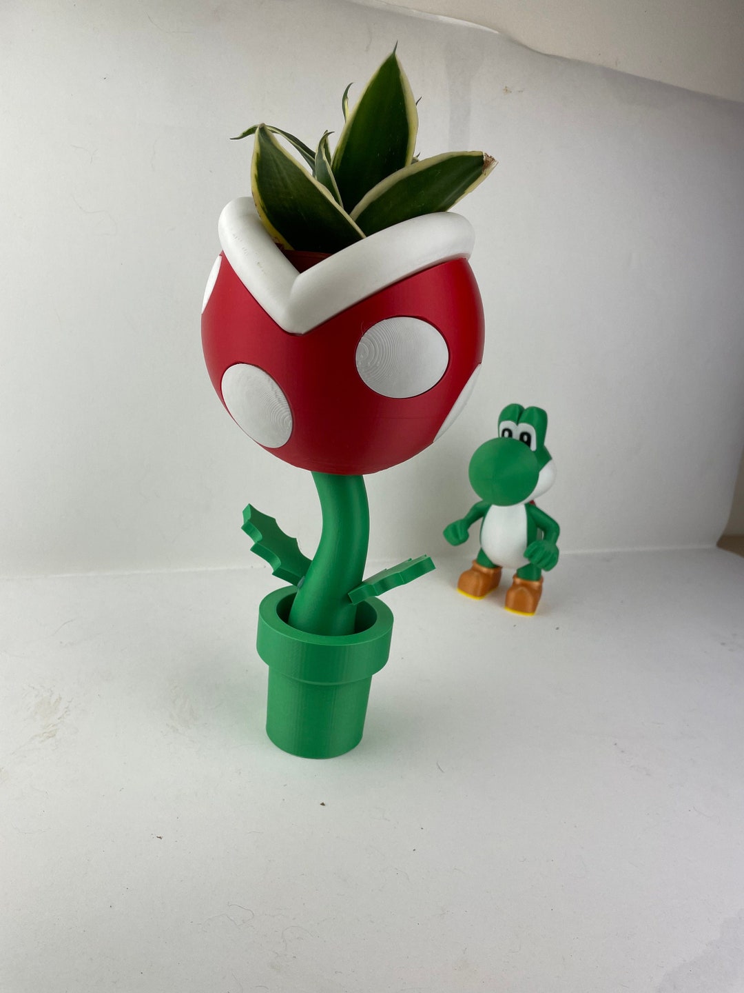 Super Mario Planters Flower Pots Piranha Plant Planter Mario Planter ...