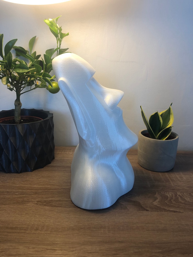 Moai Sculpture - Easter Island Moai Head: Authentic Easter Island Head ...