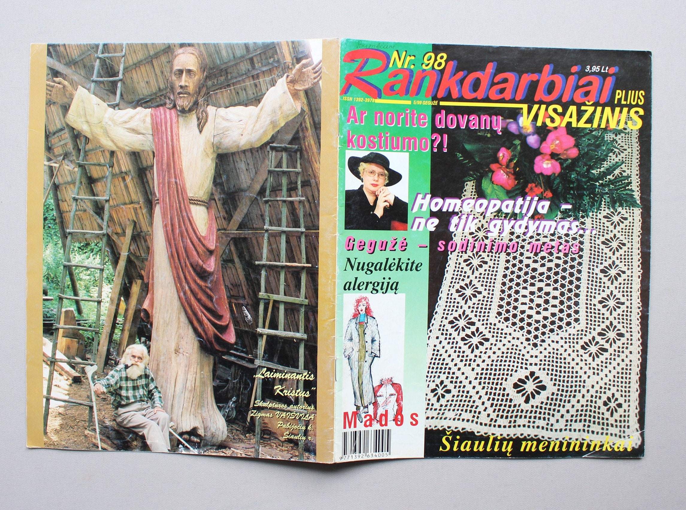 Vintage Lithuanian Craft Magazines, Lithuanian Magazines, Lithuanian ...