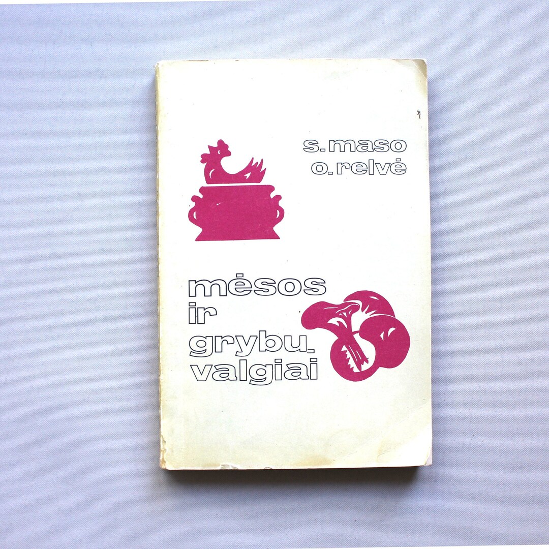 Vintage Lithuanian Cuisine Cookbook ,lithuanian National Recipes Book ...