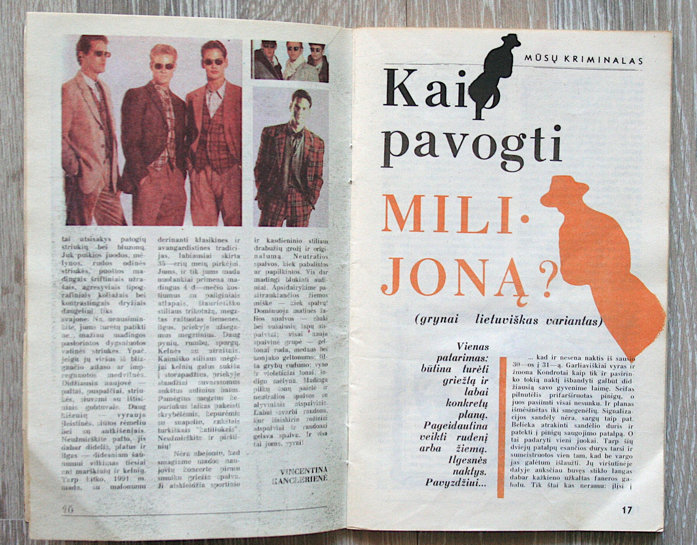 Old Erotic Lithuanian Magazine, Magazine for Men, Erotic Magazine 1991 ...