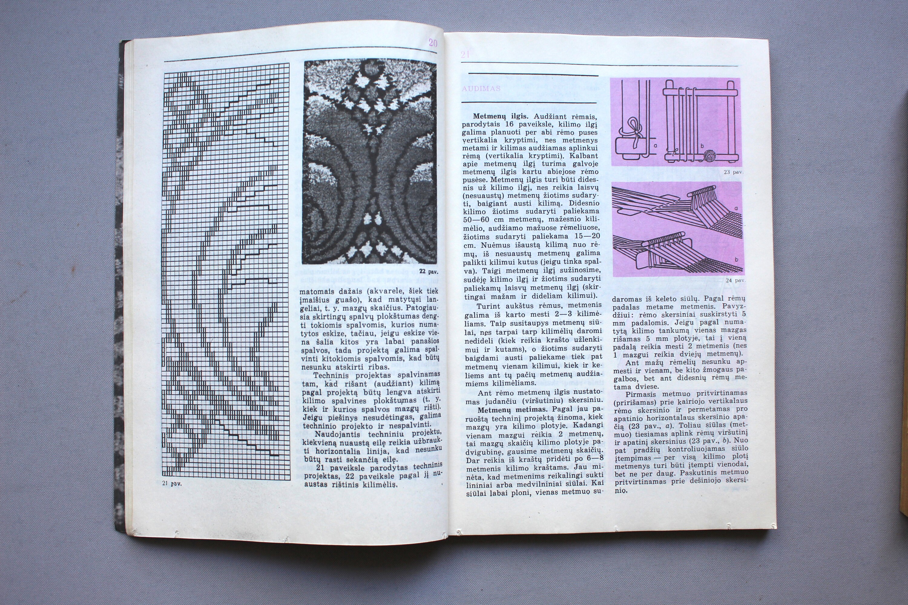 Lithuanian Book, Handicraft Book, Weaving and Tying - Etsy