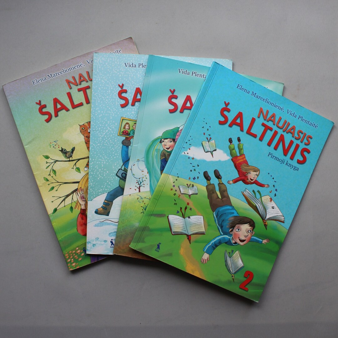 Lithuanian Language Textbook for Children, Lithuanian Books - Etsy