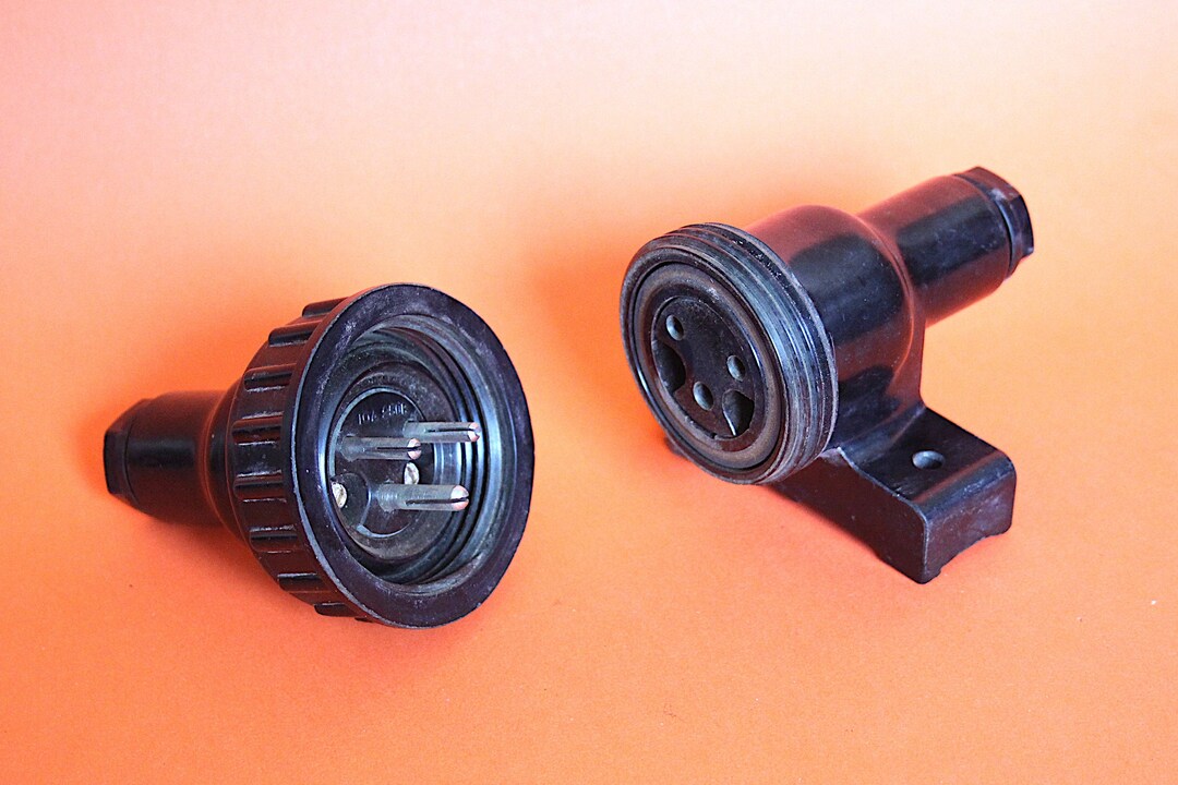 Power Cable Connector 10A, Bakelite Wire Connector - Etsy