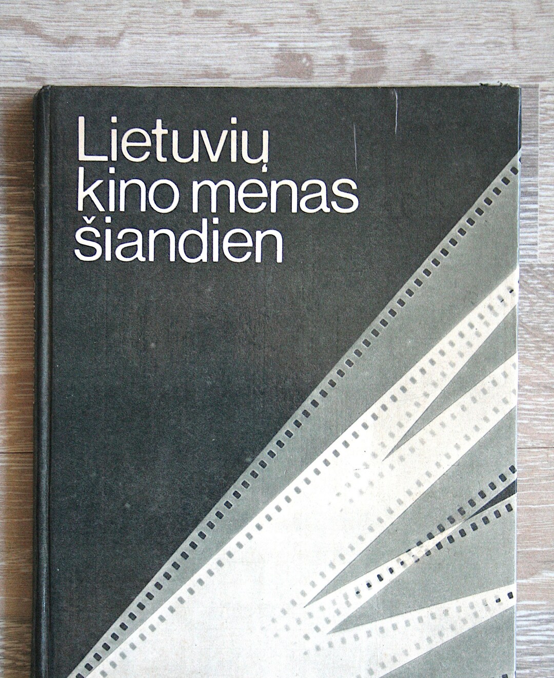 Old Lithuanian Book Lithuanian Cinema Art 1981, Cinema Documentary Book ...