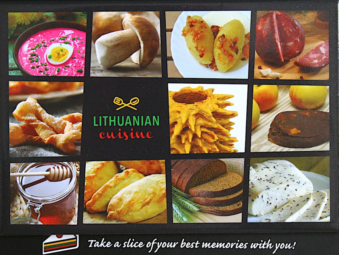 Lithuanian Cuisine Fridge Magnet,lithuanian Souvenir, Lithuanian ...