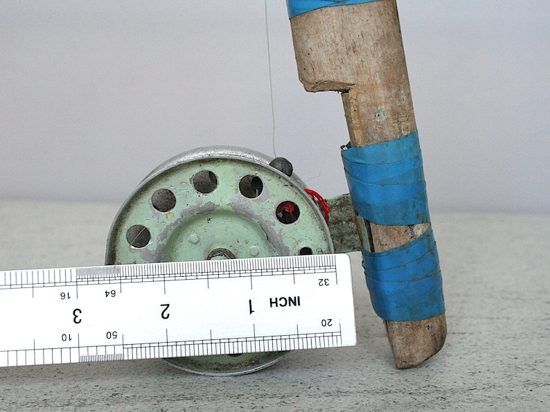 Vintage Fishing Rod and 2 Old Reels - Etsy
