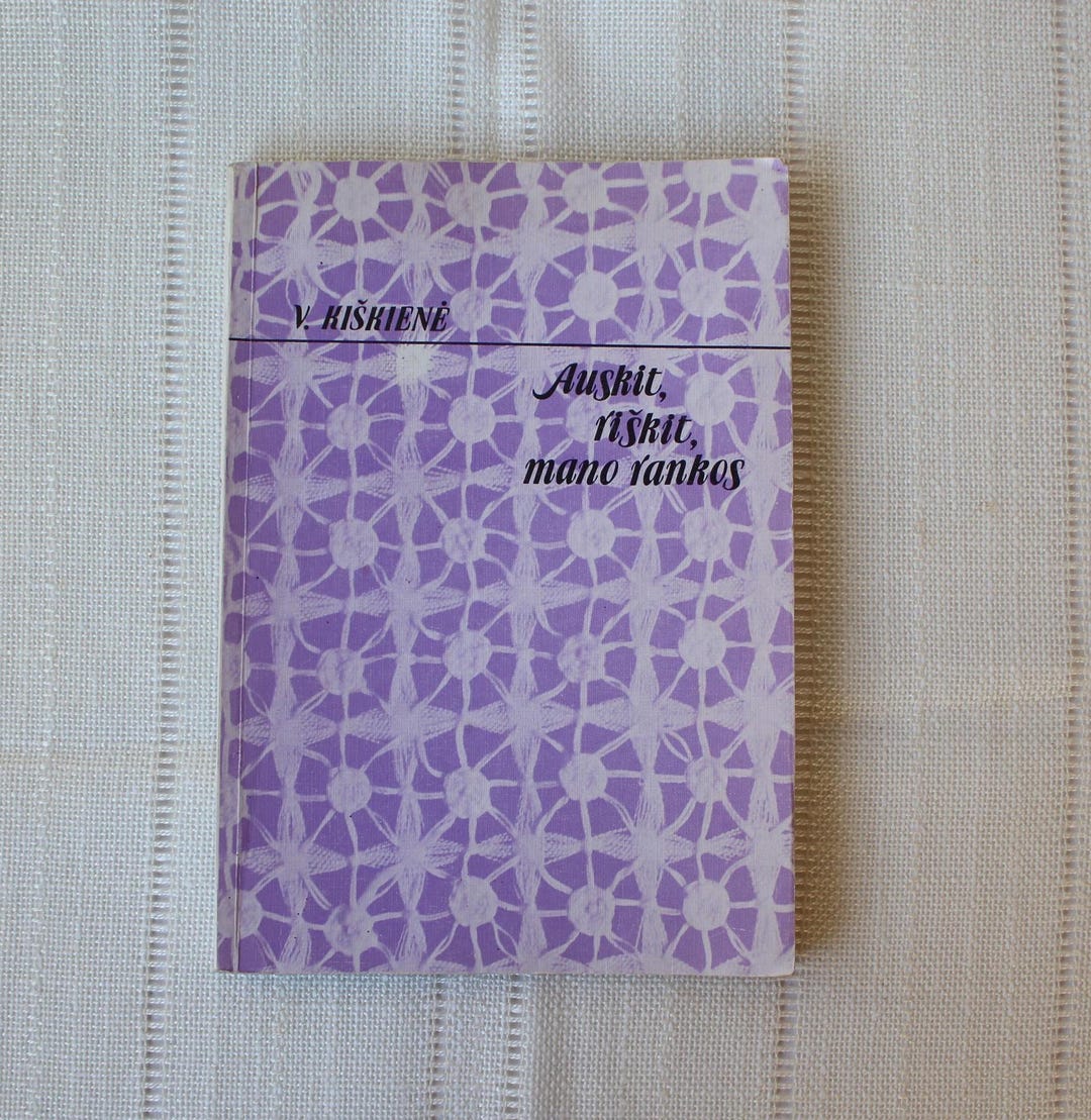 Lithuanian Book, Handicraft Book, Weaving and Tying - Etsy