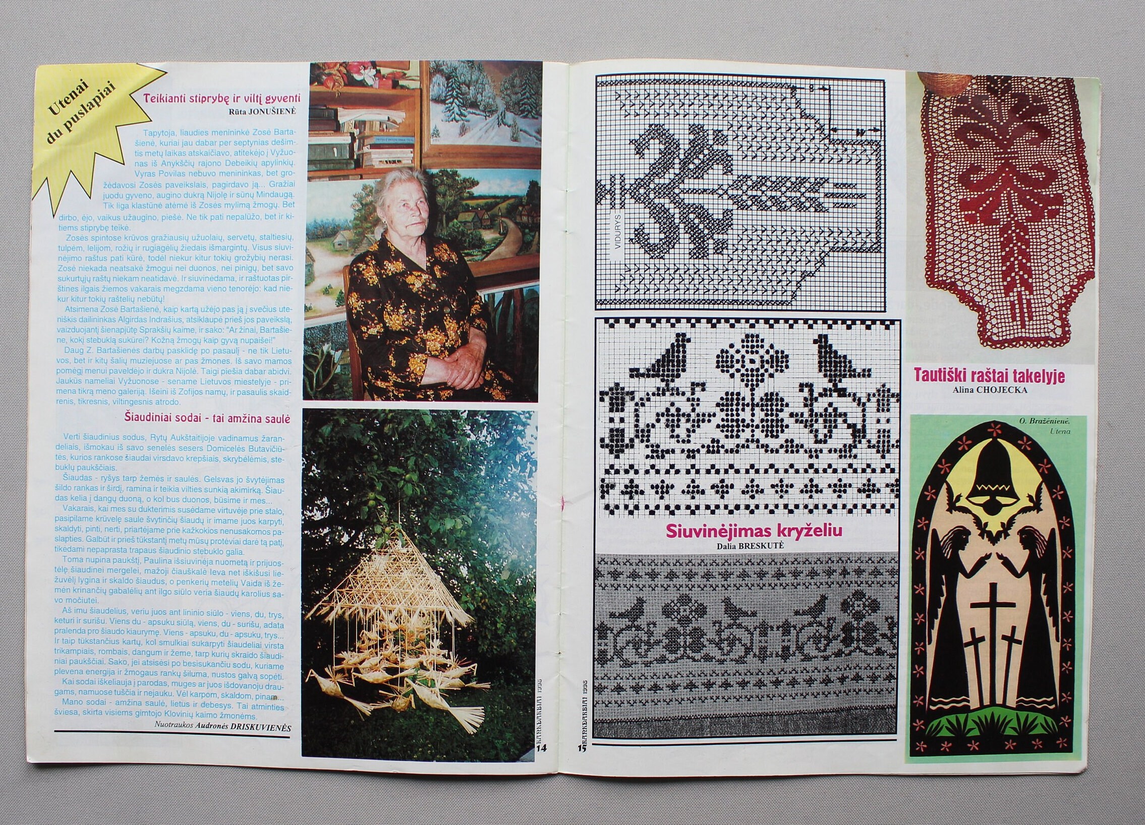 Vintage Lithuanian Craft Magazines, Lithuanian Magazines, Lithuanian ...