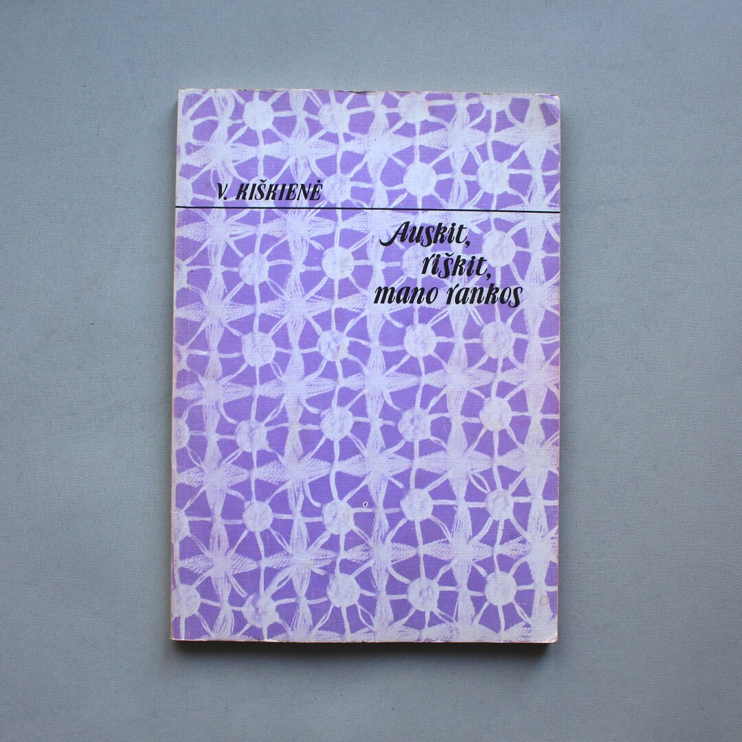 Lithuanian Book, Handicraft Book, Weaving and Tying - Etsy